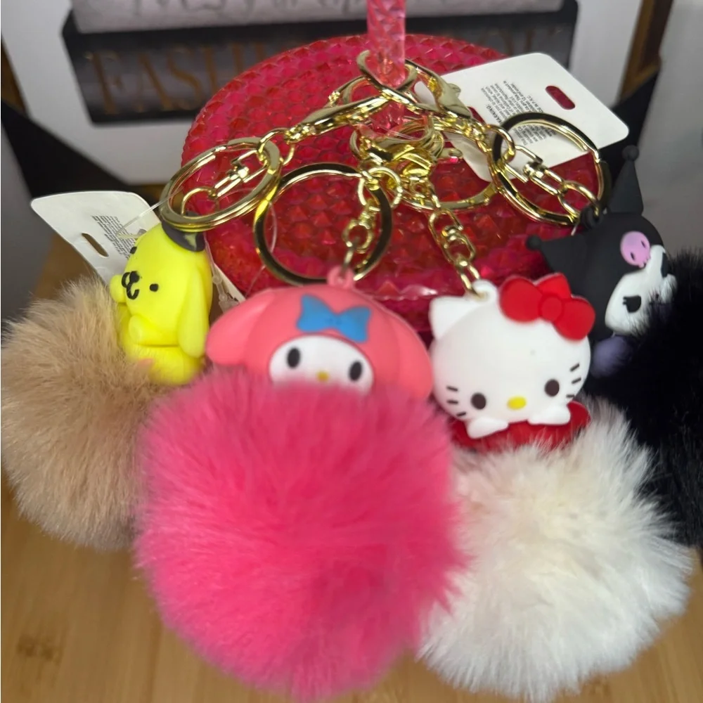 Hello Kitty | Bags | Sanrio Characters Fashion Keychainsbag Charms ...